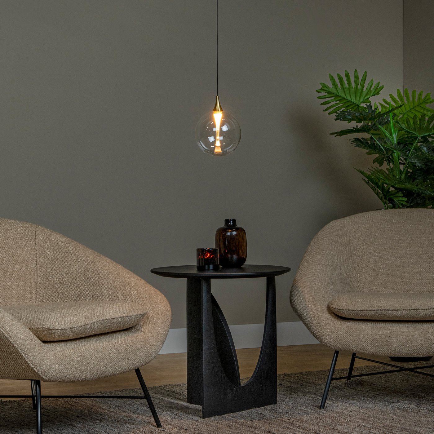 Lucide GISELA Suspension, LED intensité lumineuse variable, hauteur ...