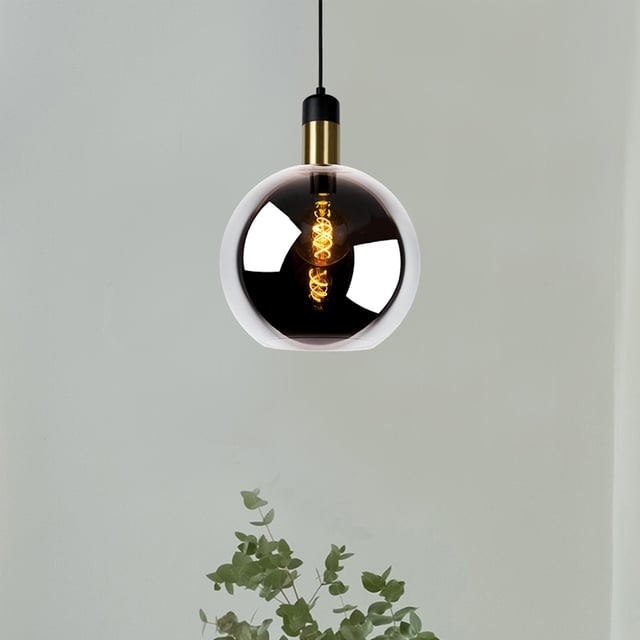 Lucide JULIUS lampada a sospensione 1 luce, E27 dimmerabile, fumo ...