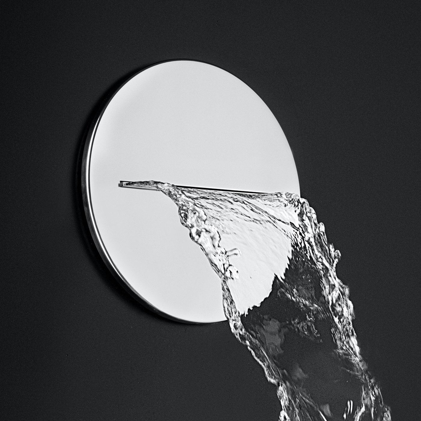 Mariner Douche de tête en acier inoxydable, avec effet cascade pour ...