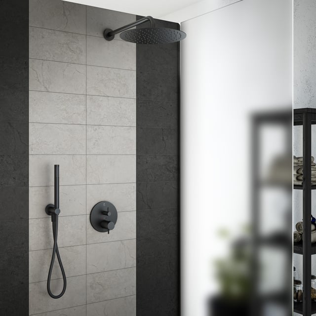 Ensemble de douche encastré