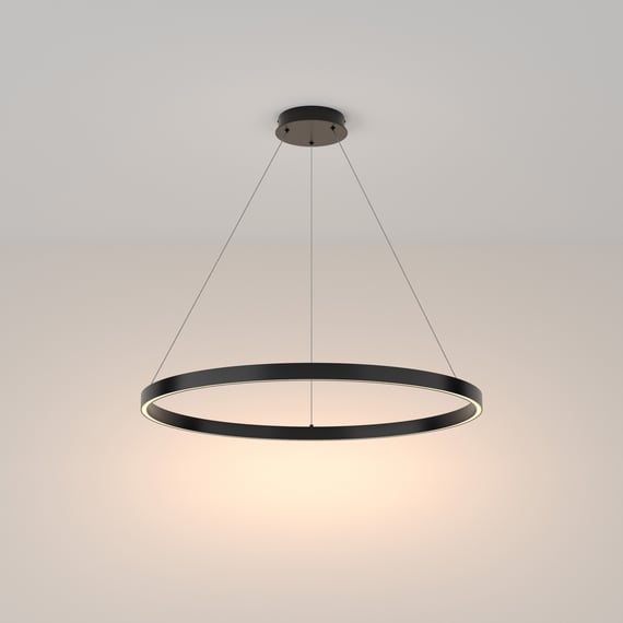 Maytoni Rim lampada a sospensione 1 luce, LED nero - MOD058PL-L42B4K ...