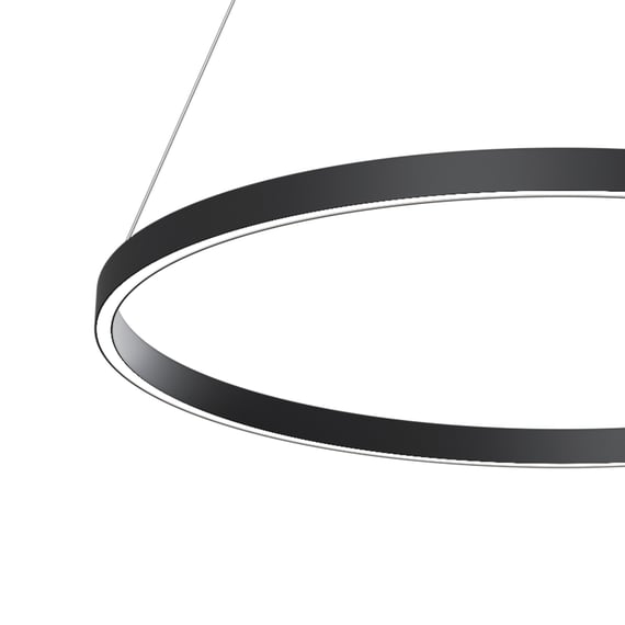 Maytoni Rim lampada a sospensione 1 luce, LED nero - MOD058PL-L42B4K ...