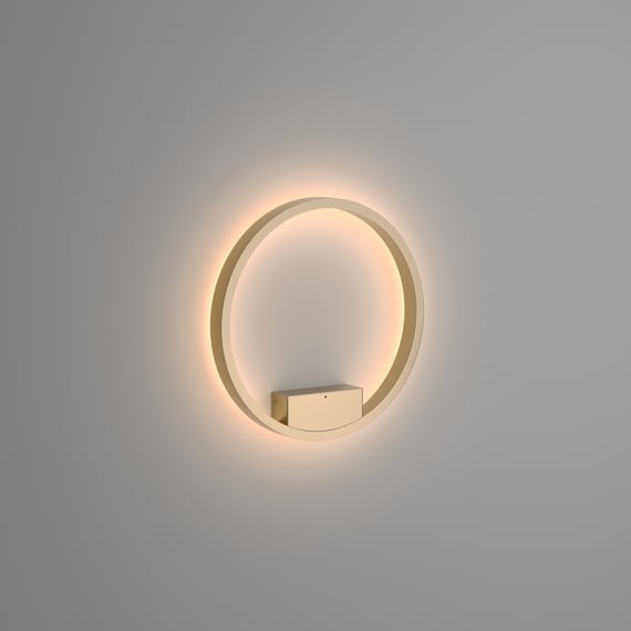 Maytoni Rim lampada a parete/a soffitto 1 luce, LED ottone - MOD058WL ...