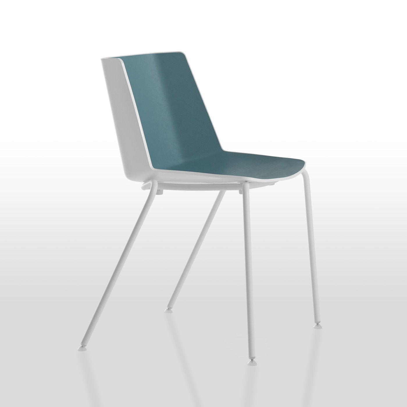 MDF Italia AÏKU Chaise avec des pieds ronds - F058101F062S007 | REUTER
