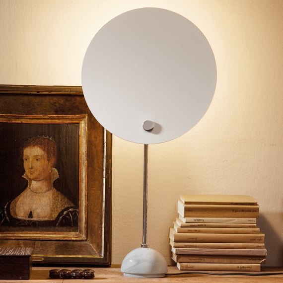 NEMO Kuta Table Lampe de table, E27 noir/blanc - KUT EWN 11 | REUTER