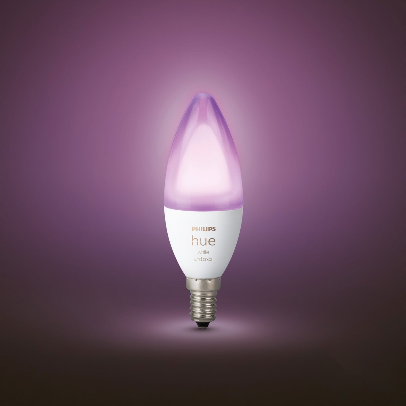 Philips Hue White & Color Ambiance Ampoule LED E14, 2200 K, 5,3 W mat ...