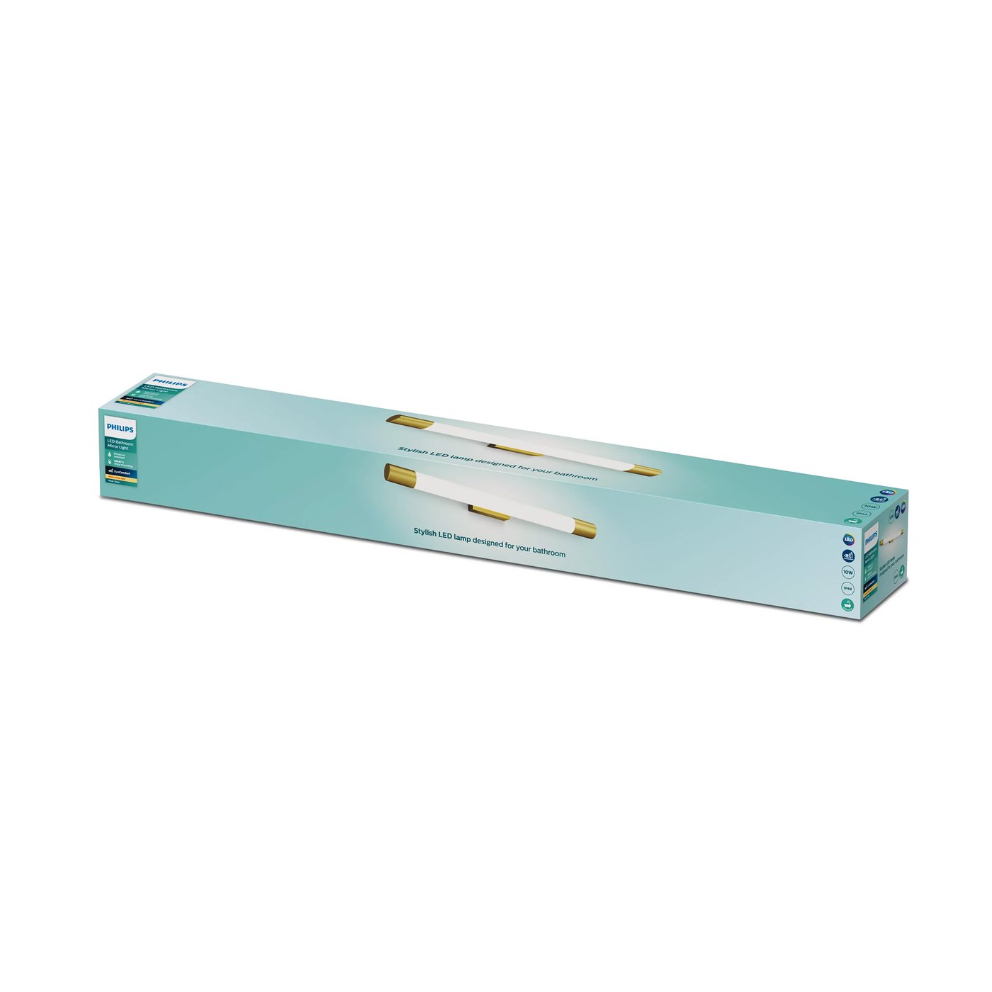 Philips Rover Applique murale, LED, ronde laiton/blanc - 8720169299399 ...
