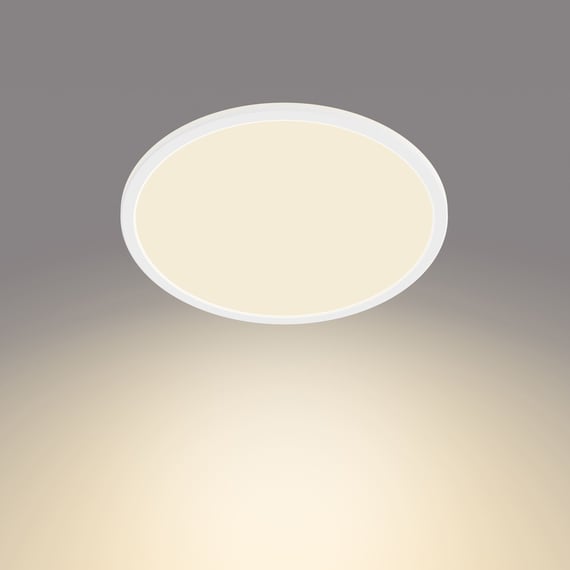 Philips Super Slim lampa sufitowa, LED z funkcją ściemniania, kolor ...