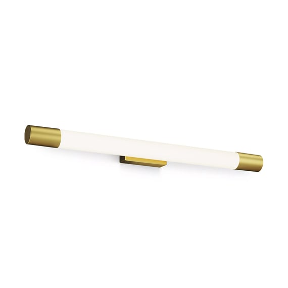 Philips Rover lampada a parete, LED, rotonda ottone/bianco ...