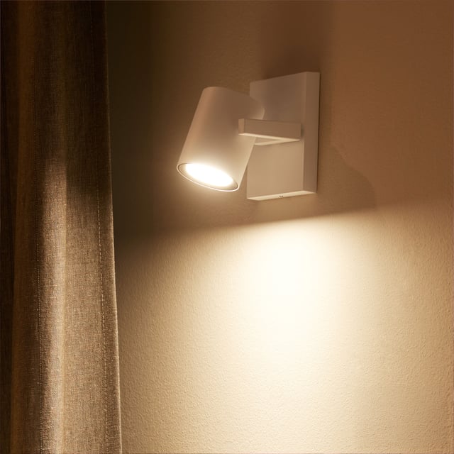 Philips Hue White & Color Ambiance Argenta Projecteur GU10 à 1 source ...