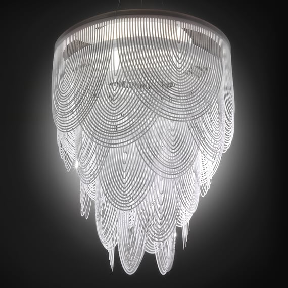 Slamp Ceremony Suspension E27 et GU10 intensité lumineuse variable ...