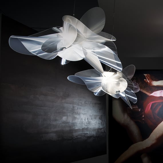 Slamp La Belle Étoile Suspension LED intensité lumineuse variable ...