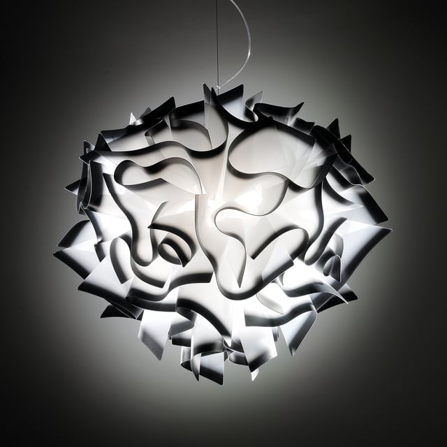 Slamp Veli Foliage lampada a sospensione, E27 dimmerabile, antracite ...