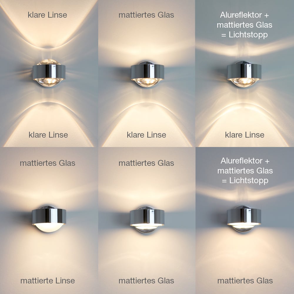 Top Light Puk Mini lampa ścienna, G9 z funkcją ściemniania, kolor ...