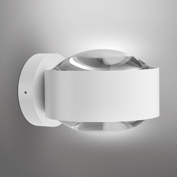 Top Light Puk Maxx Wall LED Wandleuchte ohne Zubehör dimmbar, weiß matt ...
