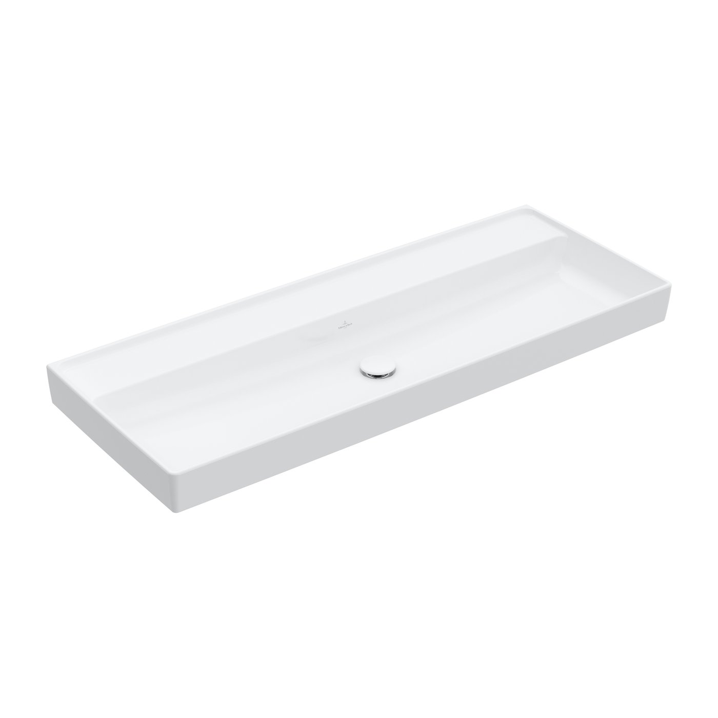 Villeroy & Boch Collaro Lavabo mural avec CeramicPlus, stone white ...