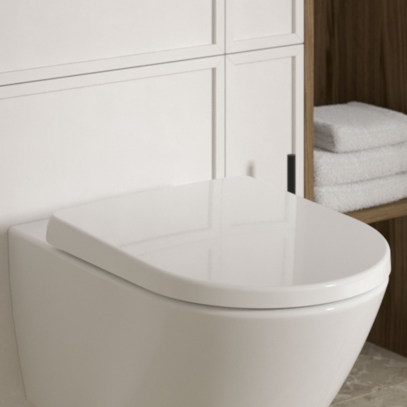 Villeroy & Boch Somera WC-Sitz mit Absenkautomatik & abnehmbar, weiß ...