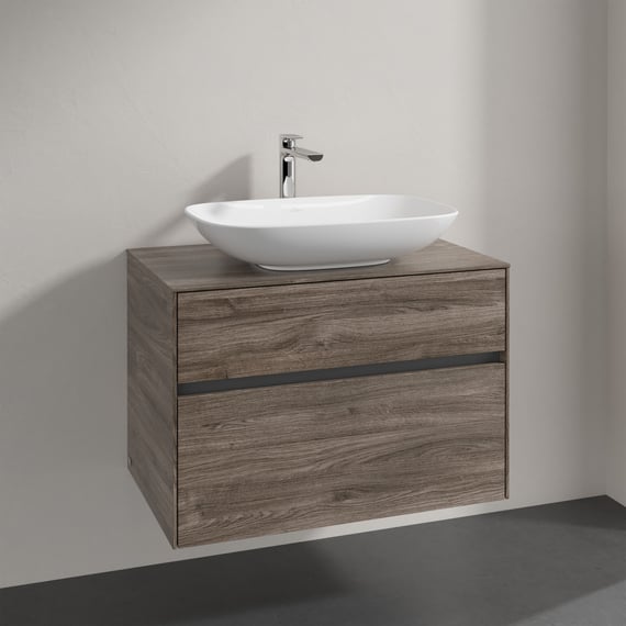 Villeroy & Boch Loop & Friends lavabo con mobile, 2 scomparti ...
