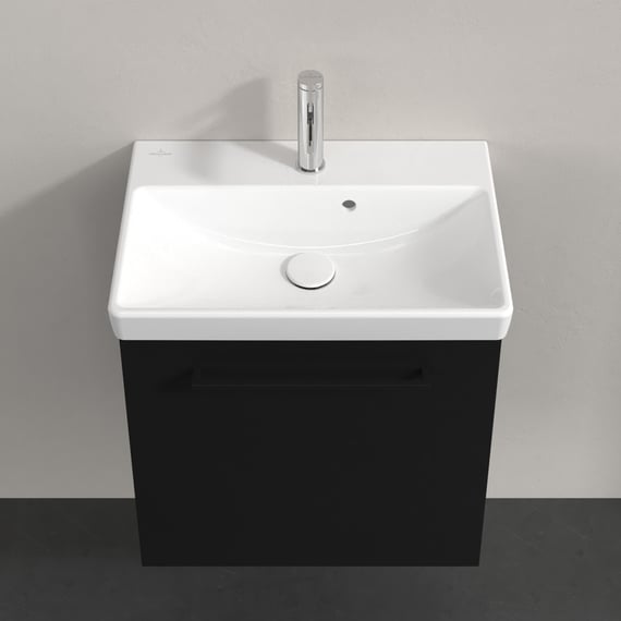 Villeroy & Boch Avento Meuble sous-vasque, 1 porte noir volcano ...