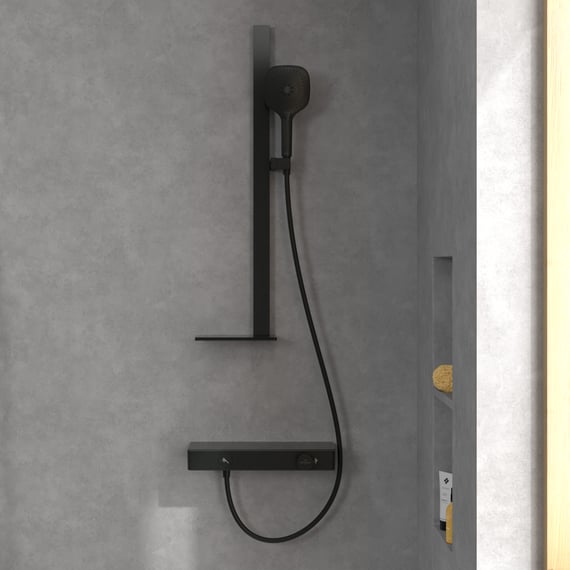 Villeroy & Boch Infinity Showers Set de douche, 3 jets noir mat ...