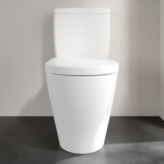 Villeroy & Boch Avento Stand-WC mit CeramicPlus, stone white - 5644R0RW ...
