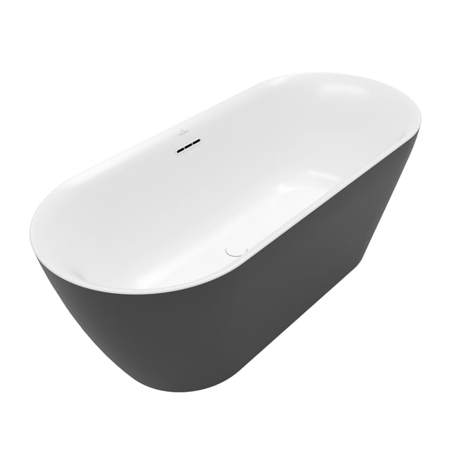 Villeroy & Boch Embrace Baignoire en îlot, ovale avec remplissage au ...