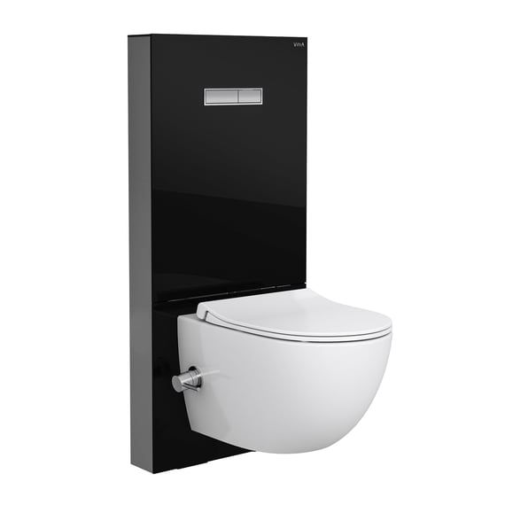 VitrA Sento Cuvette suspendue à fond creux avec fonction bidet, sans ...