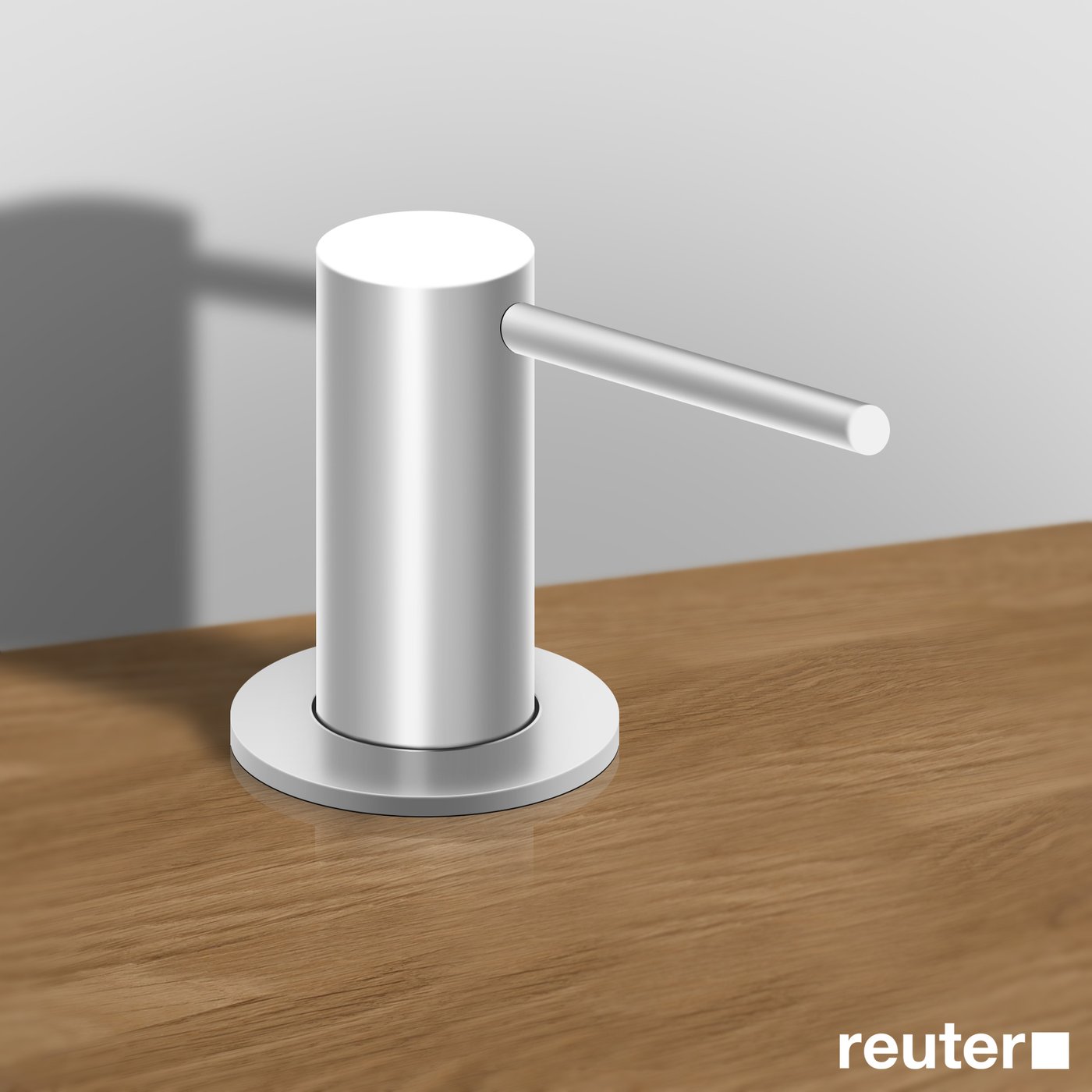 Vola T36 Distributeur de savon liquide à visser, blanc - T36-40 | REUTER